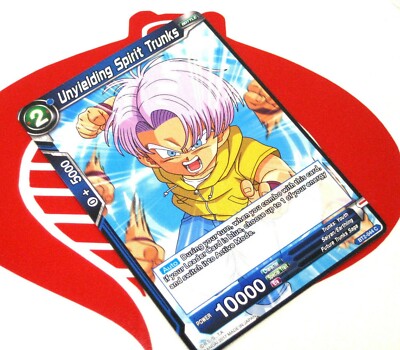 Dragon Ball Super Playing Card Unyielding Spirit Trunks BT2-044 C | eBay
