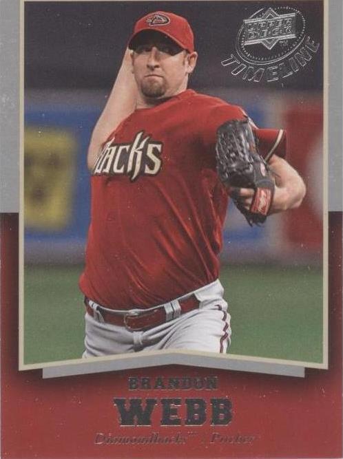2008 Upper Deck Timeline - Brandon Webb #25 for sale online | eBay