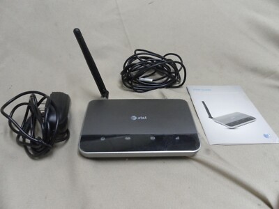 AT&T Wireless Home Phone Base Model WF720 Black Open Box Handled ...