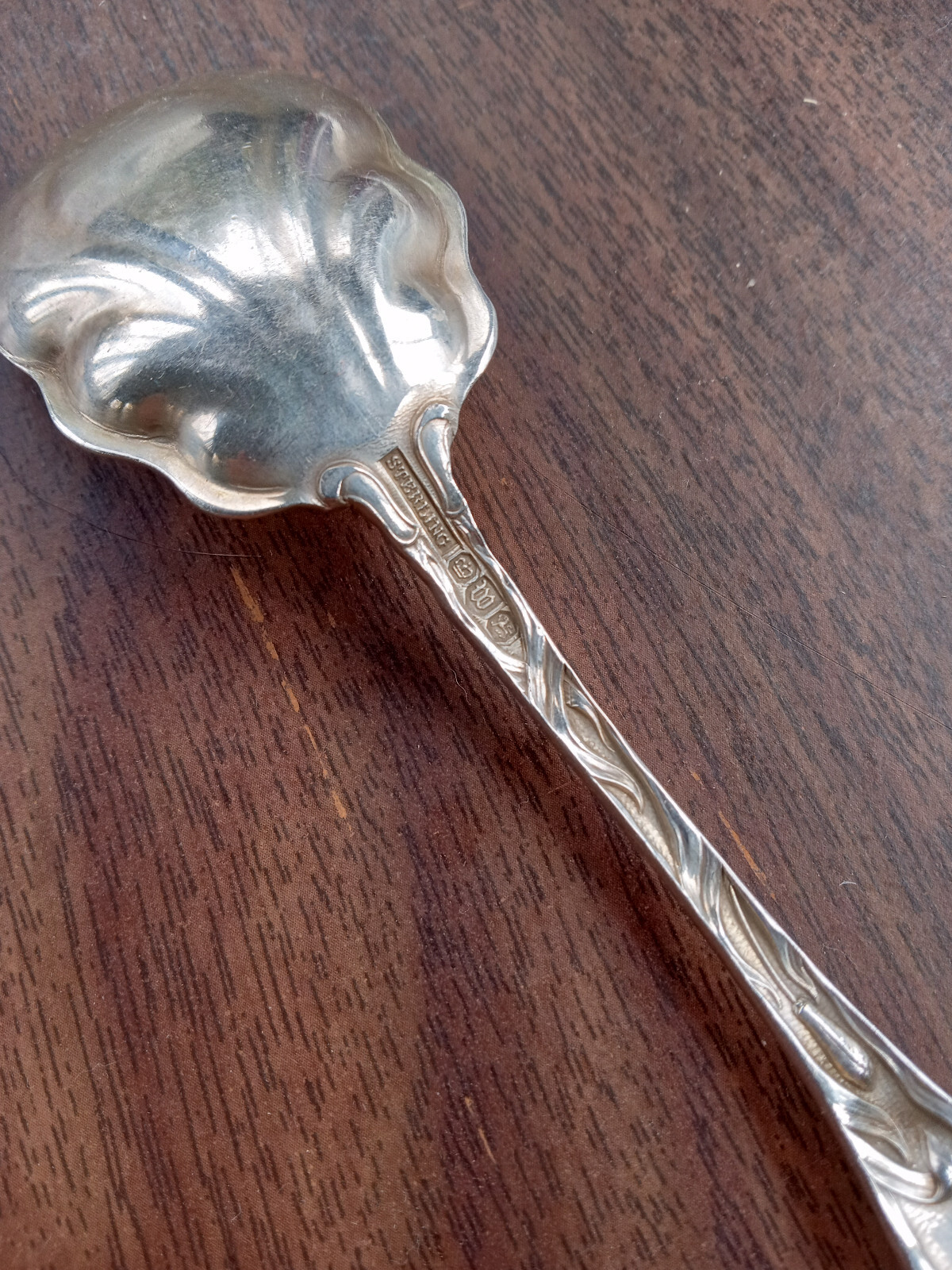 WATSON STERLING SILVER 1902 (Lilly) 5 1/2" JELLY SPOON NO MONAGRAM. 26 ...
