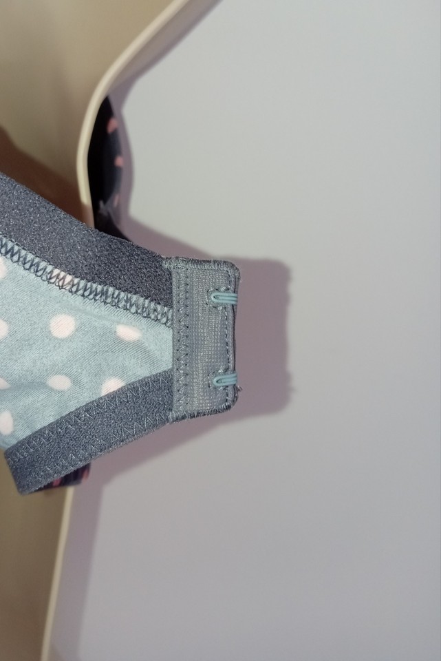 Marks and Spencer Purple and Pink Polka Dot Padded Bra Size 36D | eBay UK