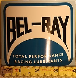 2! Bel-Ray stickers YZ CR RM CZ Maico Penton AHRMA Works VMX Vintage ...