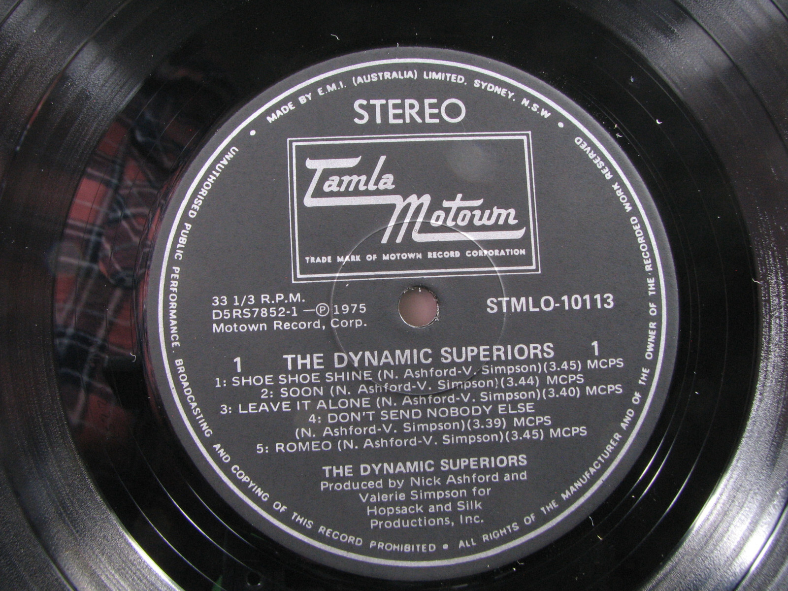 The DYNAMIC SUPERIORS LP [Motown Soul] SirH70 | eBay