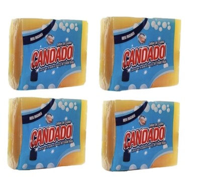 JABON CANDADO DE CUABA LAVA SOAP CLOTHING DIRT REMOVER SOAP 4 packs OF ...