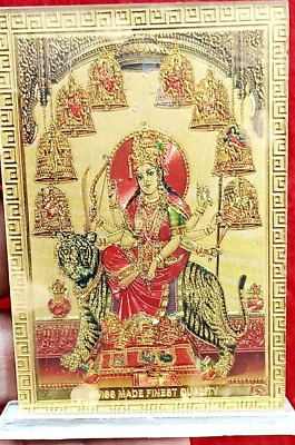 Durga Maa Nav-Durga Statue Idol Hindu Goddess of Wealth Energized | eBay