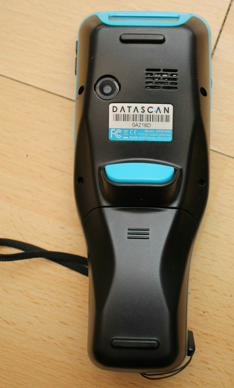 Datascan QPID1000 Barcode Scanner Needs Factory Resetting - Excellent ...