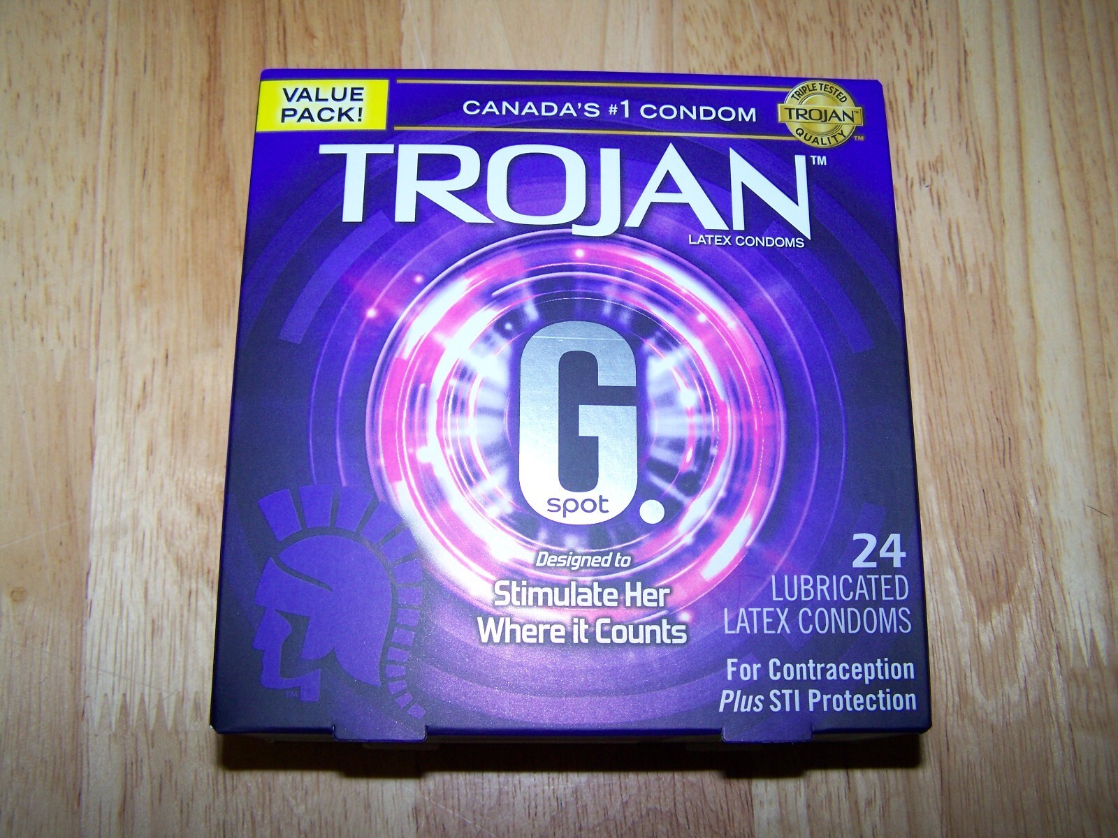TROJAN G SPOT LUBRICATED LATEX CONDOMS 24 COUNT SEALED EXP 11/2024 | eBay