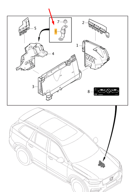 VOLVO XC60 MK2 MAIN FUSE 125A 31409819 GENUINE for sale online | eBay