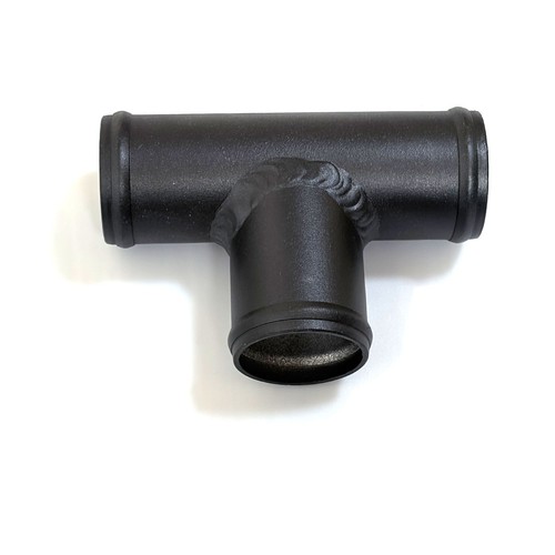 Universal 38mmOD × 38mm OD Aluminum Coolant T Pipe 3-Way Radiator ...
