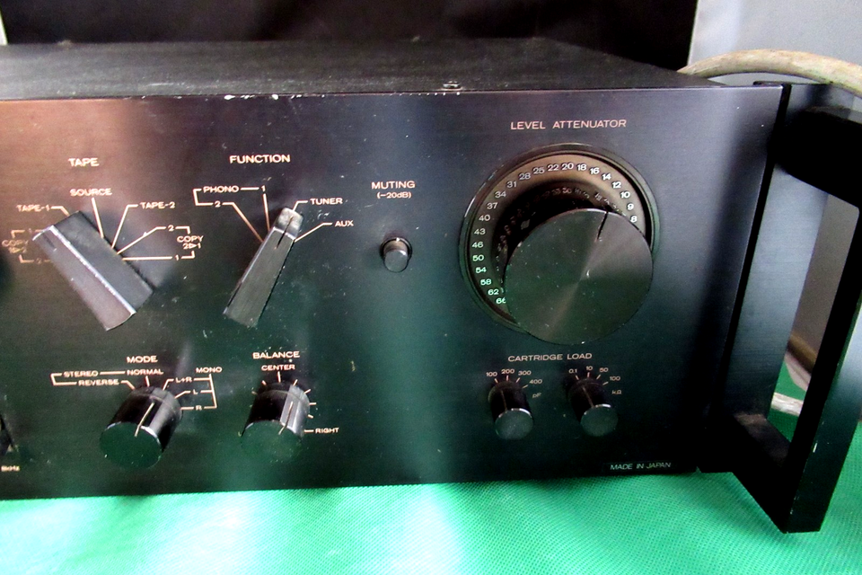 HITACHI HCA-7500 STEREO CONTROL AMPLIFIER / PREAMP | eBay