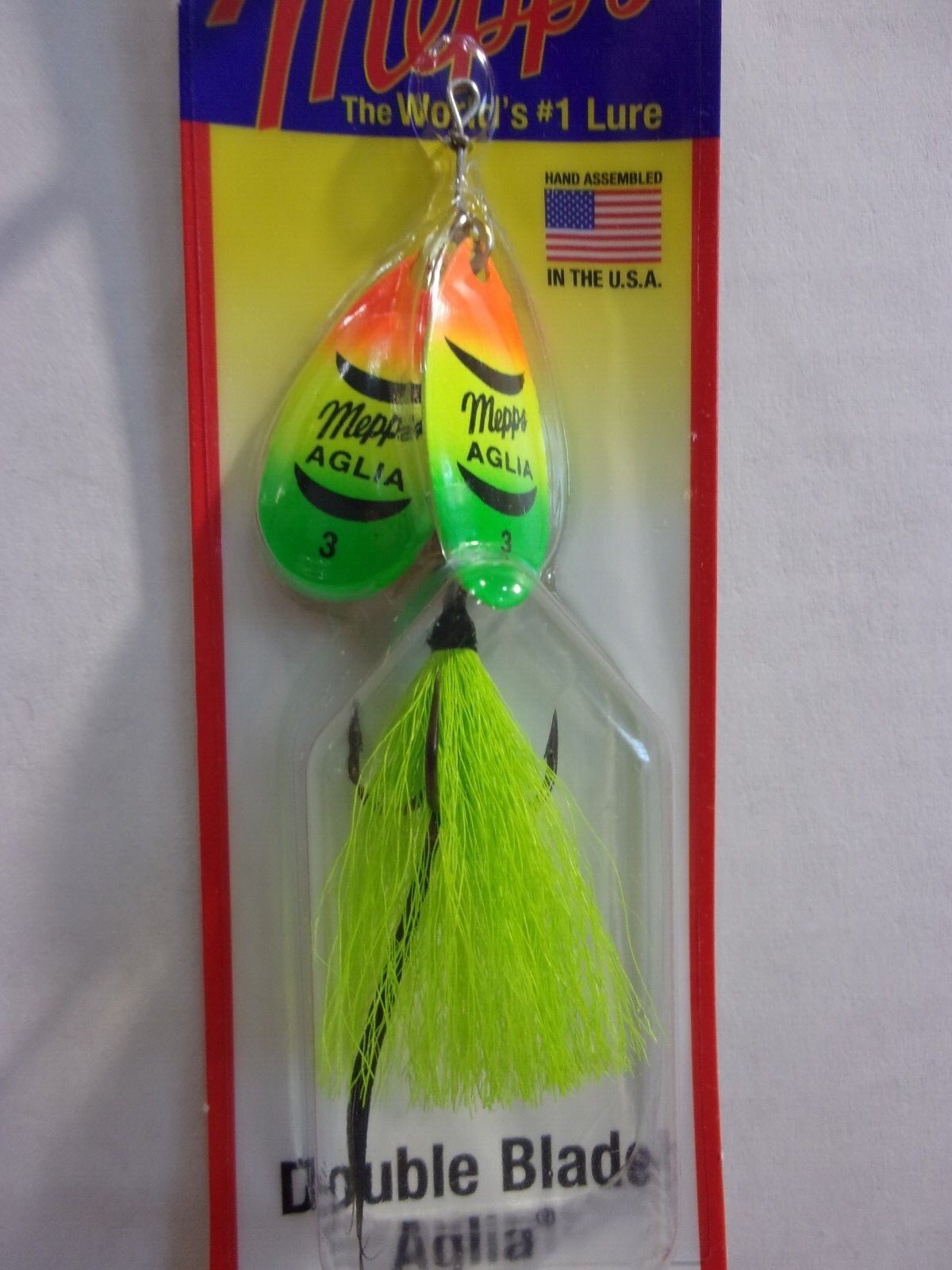 Mepps Dressed Double Blade Aglia spinner size 3 5/16 oz Choose your ...