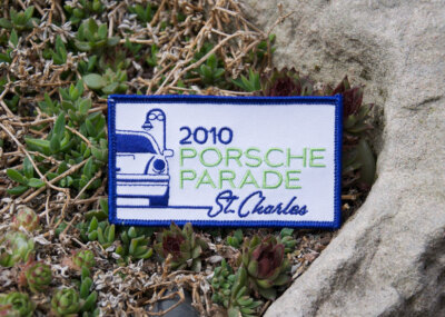 VINTAGE AUTOMOBILE CLUB PATCH / BADGE # PORSCHE PARADE ST. CHARLES 2010 ...