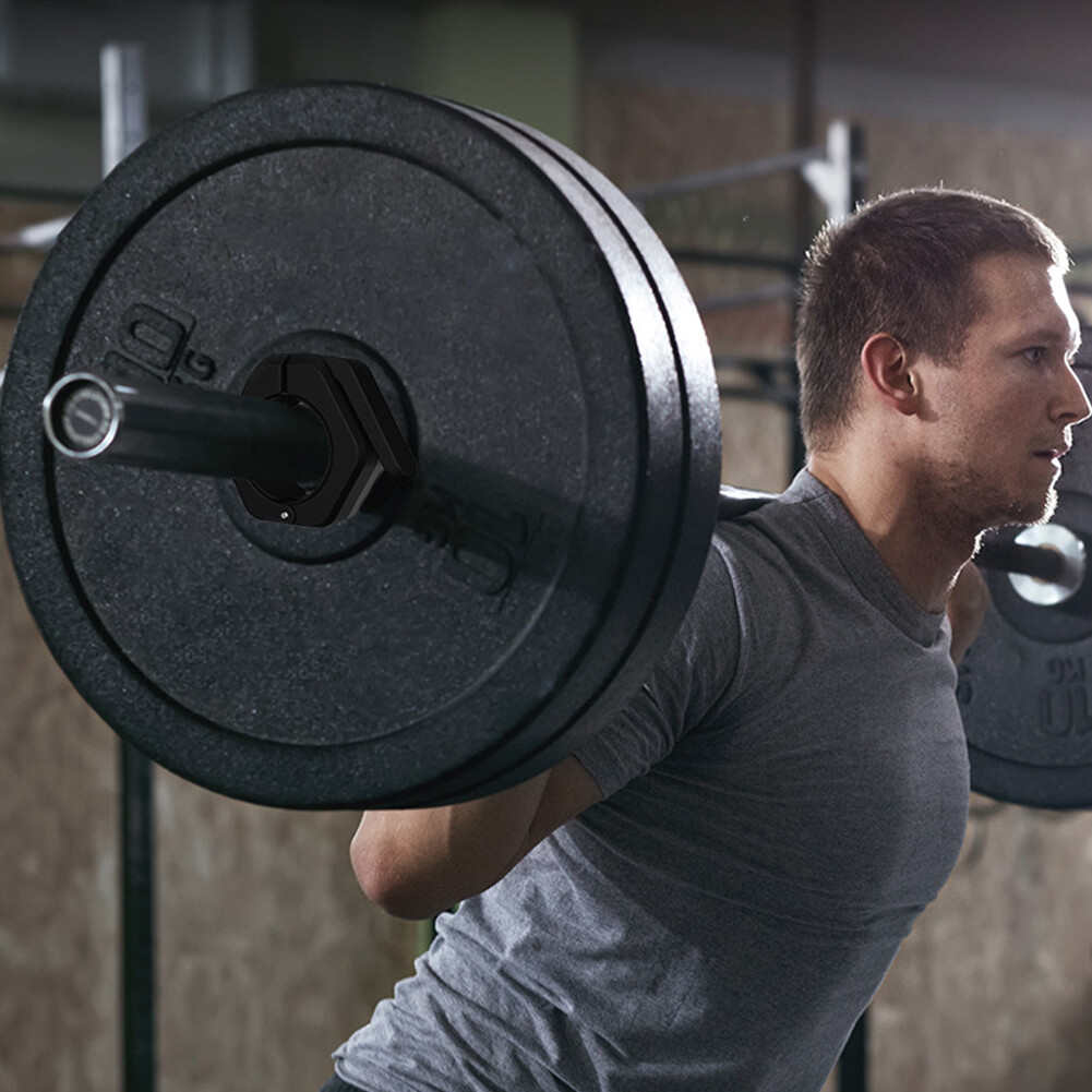 1 Pair 2 Inch Barbell Clips Barbell Clamps for Weightlifting ...