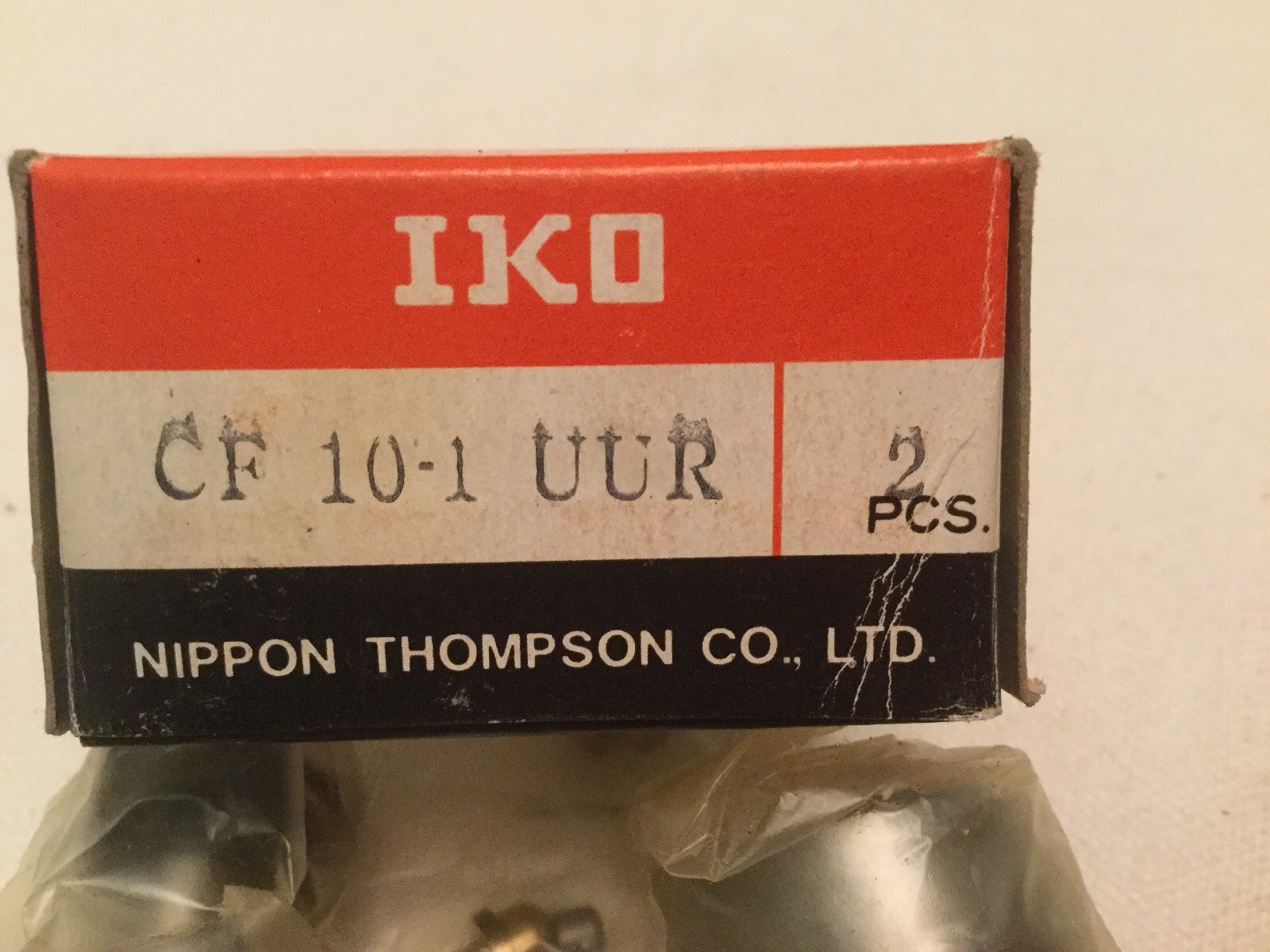 LISTING IS FOR ( 1 box of 2 Cam Followers )-IKO CF10-1UUR Metric Cam ...
