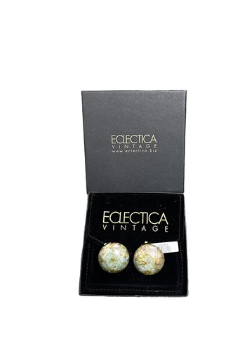 Womens Girls Jewellery Gift Eclectica Vintage Marbled Gold Plated ...