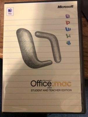 Microsoft Office:Mac 2004 Student and Teacher Edition, 3 Product Keys ...