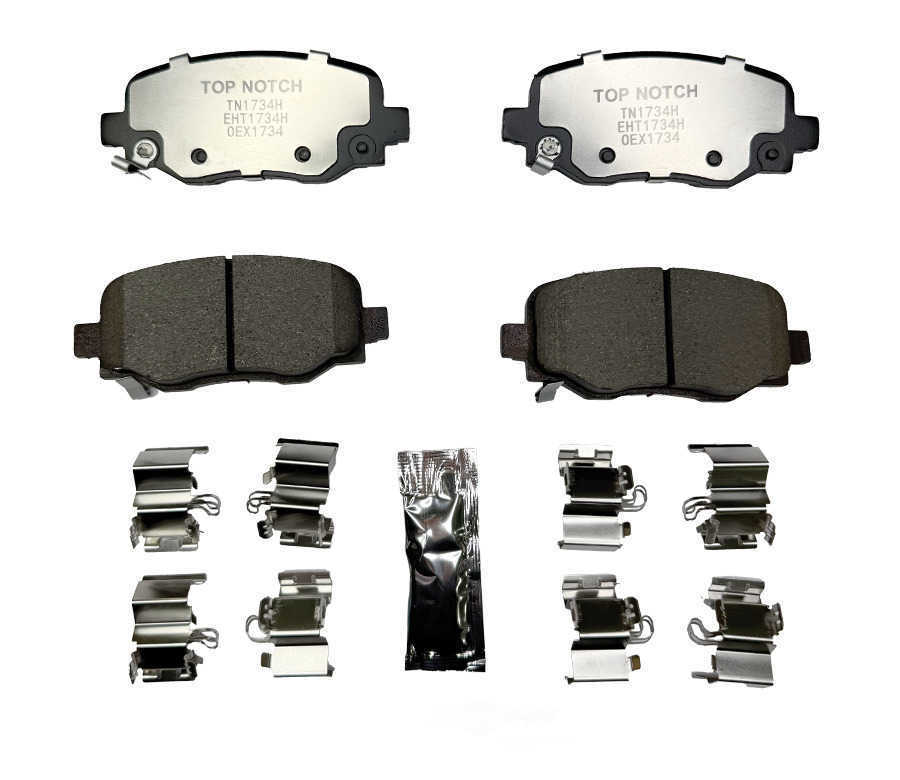 Disc Brake Pad Set Top Notch TN1734H for sale online | eBay