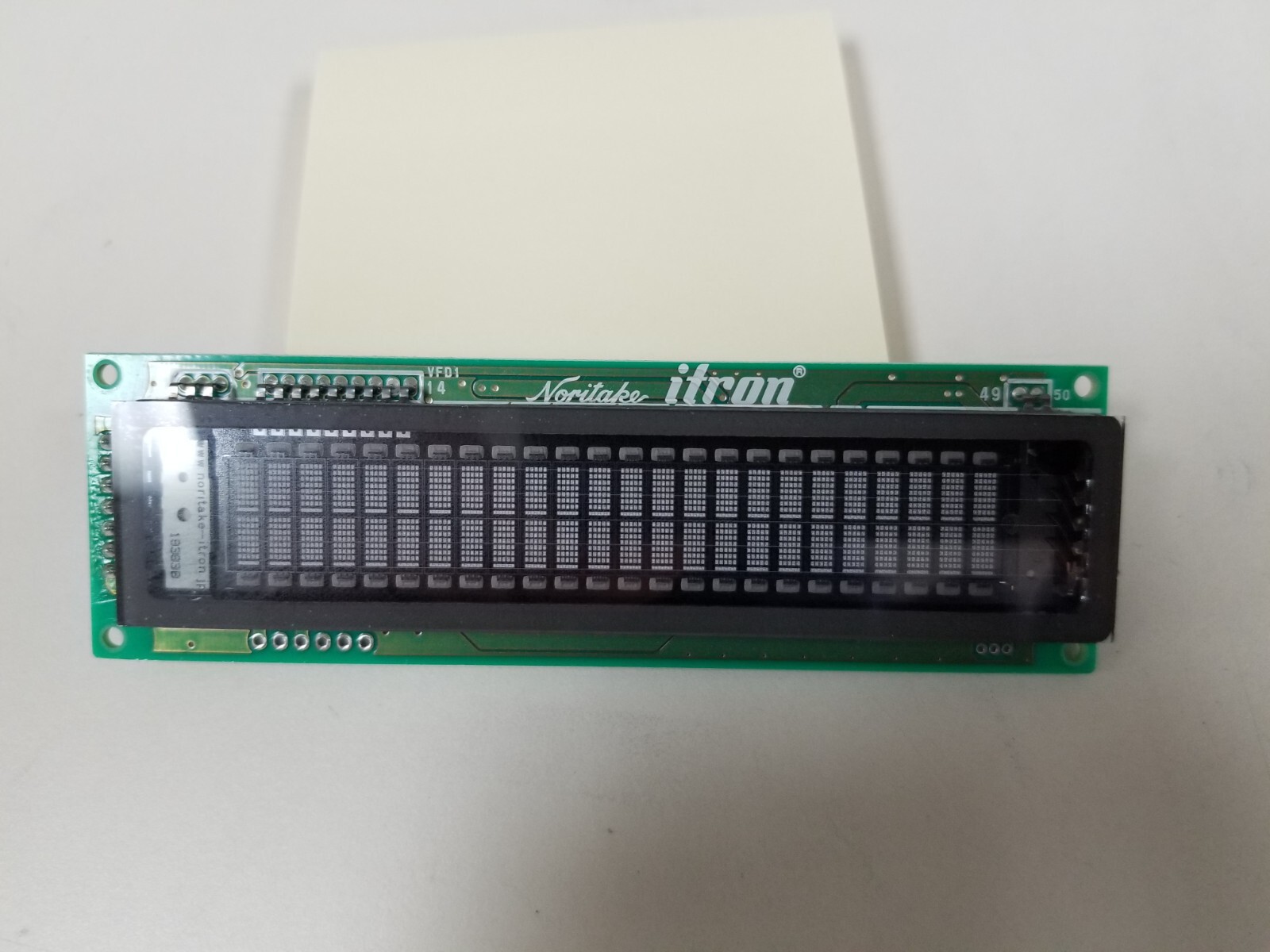 NORITAKE ITRON Model CU24025ECPB-W1J. 24 CHARACTERS x 2 LINES DISPLAY | eBay