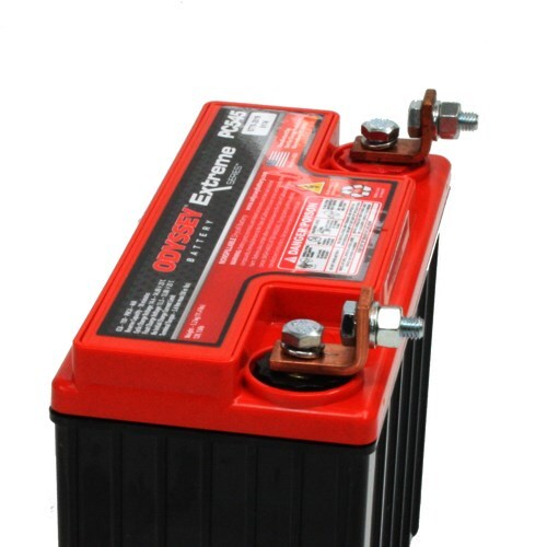 Odyssey Battery "L" Copper Adapter Terminal Brackets Kit Polaris Ranger ...