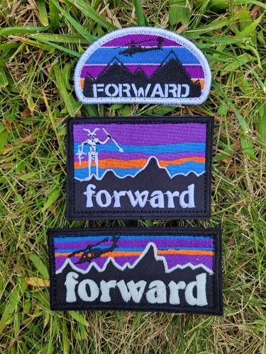 (3-Pack) Forward Observations Group patch lot with hook (FOG, Sup def ...