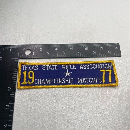Vintage 1977 TEXAS STATE RIFLE ASSOCIATION CHAMPIONSHIP MATCHES GUN ...