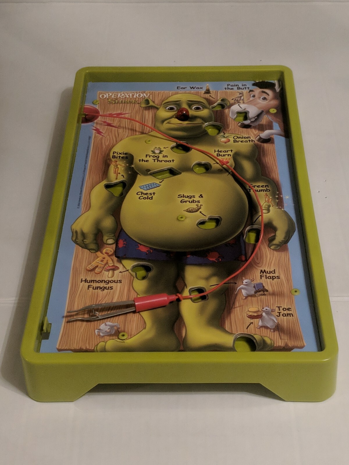 Shrek Operation Game Pieces