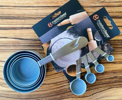 New Masterclass Premium Collection Measuring Cups & Spoons GREY GRAY ...