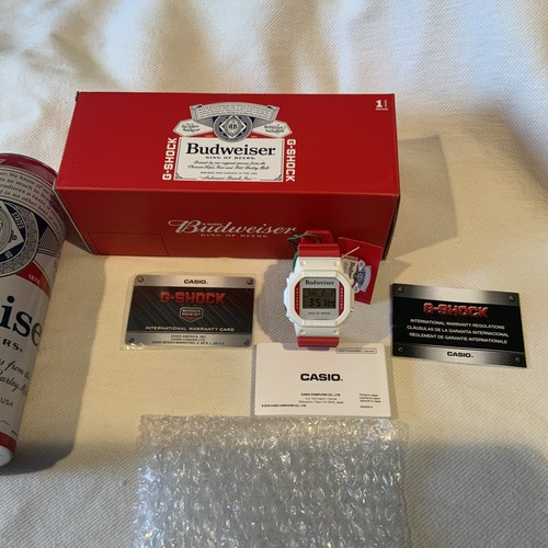 G-SHOCK X Budweiser Men's Watch - DW5600BUD20 | eBay