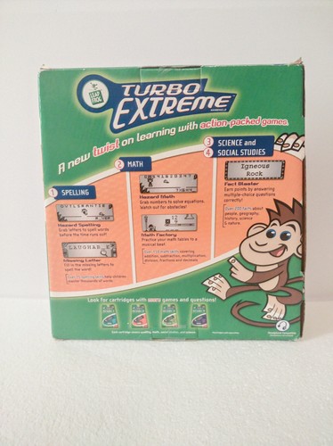 Leapfrog Turbo Extreme Learning Handheld Game Fun With A Twist Sealed No... | eBay
