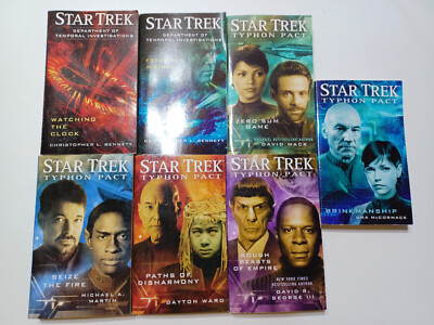 Lot of 7 Star Trek Department of Temporal Investigations Typhon Pact ...