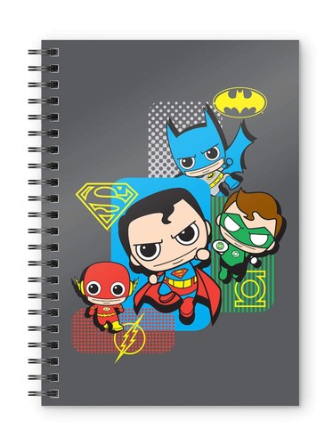 SD TOYS A5 Justice League Chibi DC Comics Notebook, Adults Unisex ...