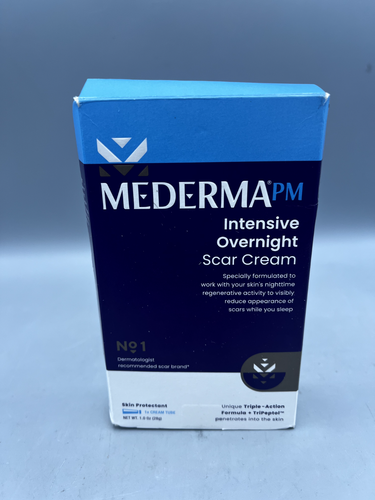 Mederma PM Intensive Overnight Scar Cream 1.0oz Exp 10/26 NEW Open ...