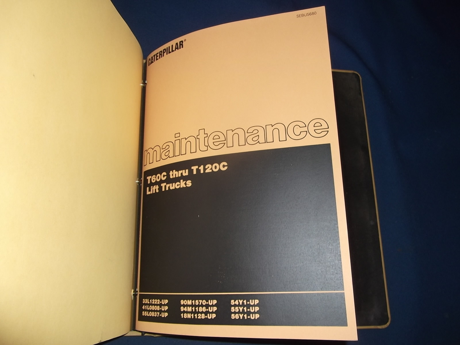 CATERPILLAR T60C T70C T80C T90C T100C T120C FORKLIFT SERVICE SHOP ...