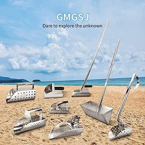 Stainless Steel Sand Scoop Hand Sifter for Metal Detecting Digging on ...