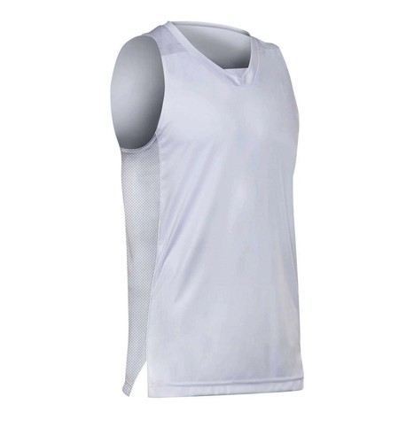 Champro Men's Prime Basketball Jersey BBJ23AWWL White On White Large ...