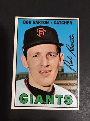 1967 TOPPS BOB BARTON, #462, NM (Free Shipping On Any 3!) | eBay