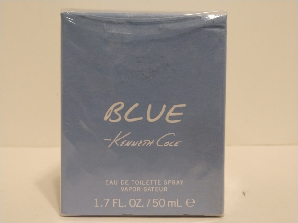 NEW ~ Kenneth Cole BLUE Eau De Toilette Spray for Men, 1.7 Oz Sealed ...