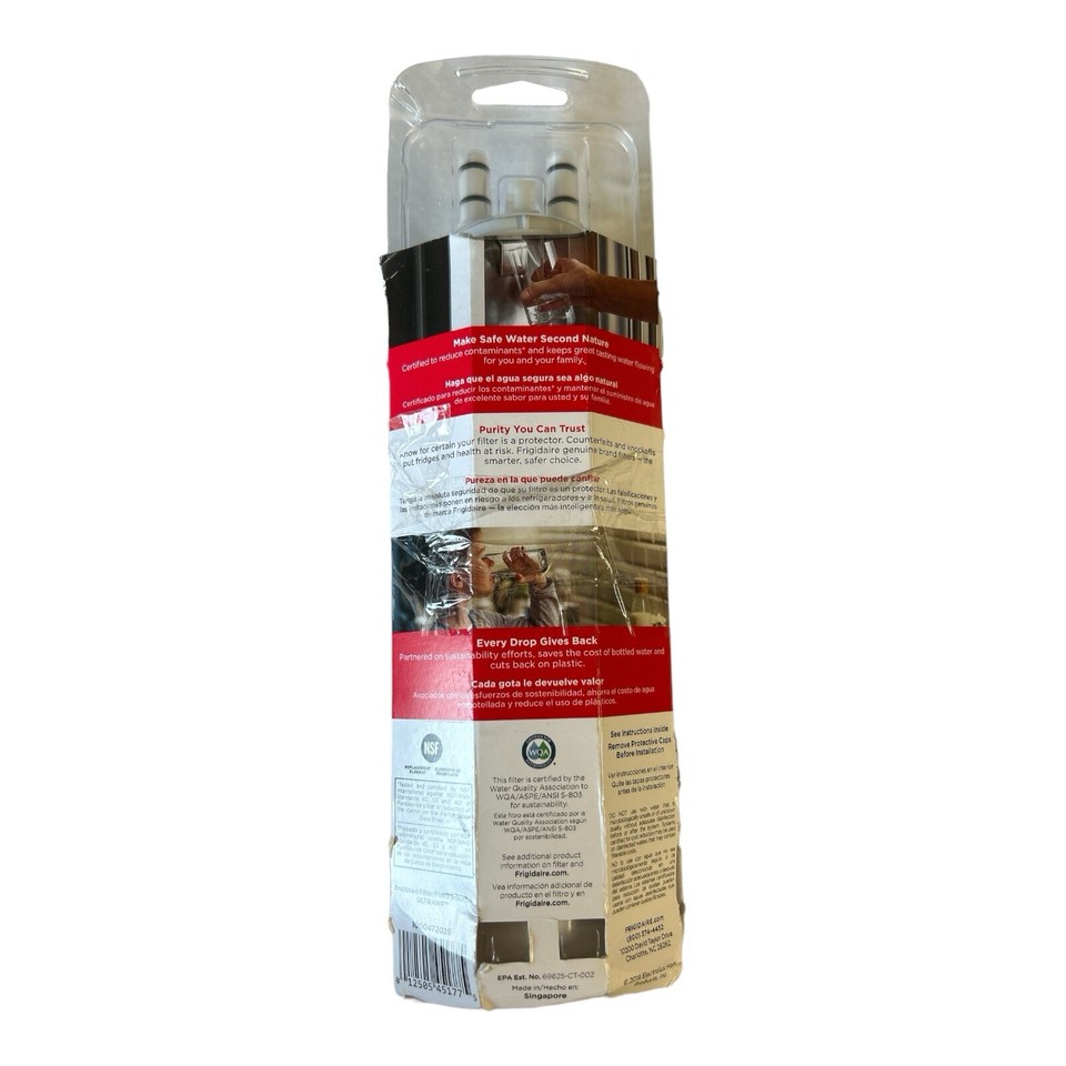 Genuine Frigidaire ULTRAWF Pure Source Ultra Refrigerator Water Filter ...