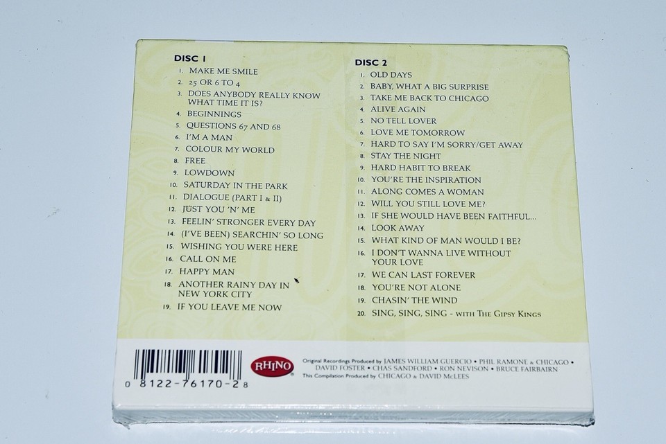 Chicago - The Very Best Of: Only The Beginning [CD ] | eBay