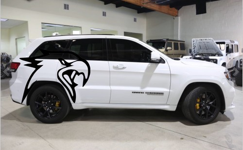 Trackhawk Decals For Jeep ( 2 Giant Decals ) | eBay