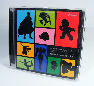 SUPER SMASH BROS PREMIUM SOUND SELECTION Original CD Spiel Soundtrack ...