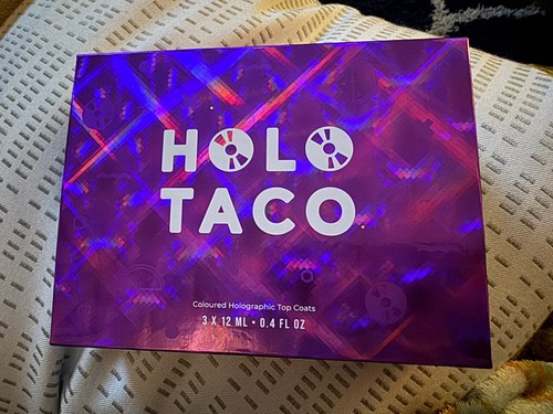 Holo Taco 1st Anniversary Limited Edition Box With Polish PREOWNED READ ...