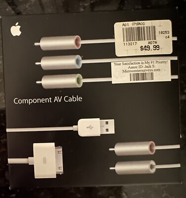 Apple Component AV cable | eBay