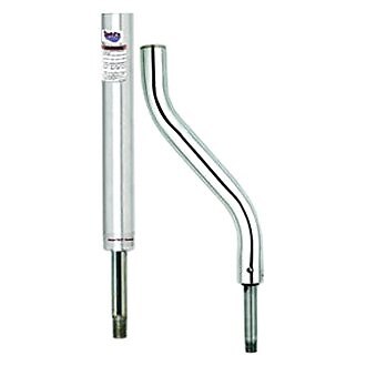 Attwood SP-2164 Lock'N-Pin 16" H x 3/4" D Aluminum Non-Threaded Fixed ...