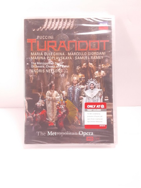 Puccini Turandot Metropolitan Opera Orhestra Chorus Ballet DVD Decca ...