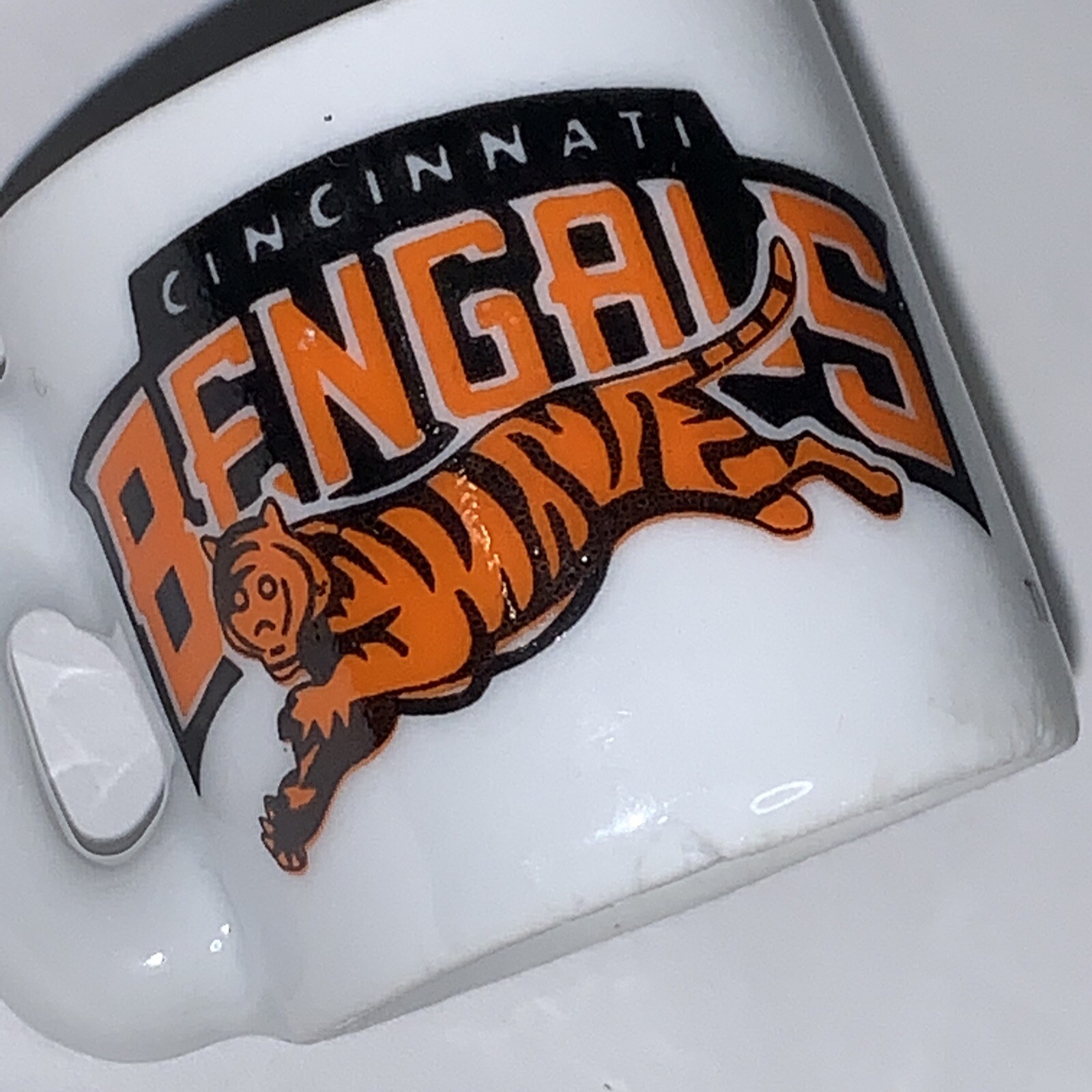 Cincinnati Bengals NFL Logo Gumball Miniature Mug Collectible 1.5” X 1. ...
