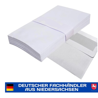 DIN Lang 110x220mm Kuvert Briefumschläge Umschlag selbstklebend ohne ...