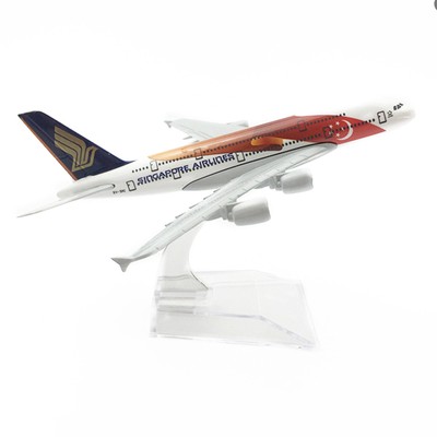 1/400 A380 Singapore Airlines SG50 Livery Civil Airliner Model Plane ...