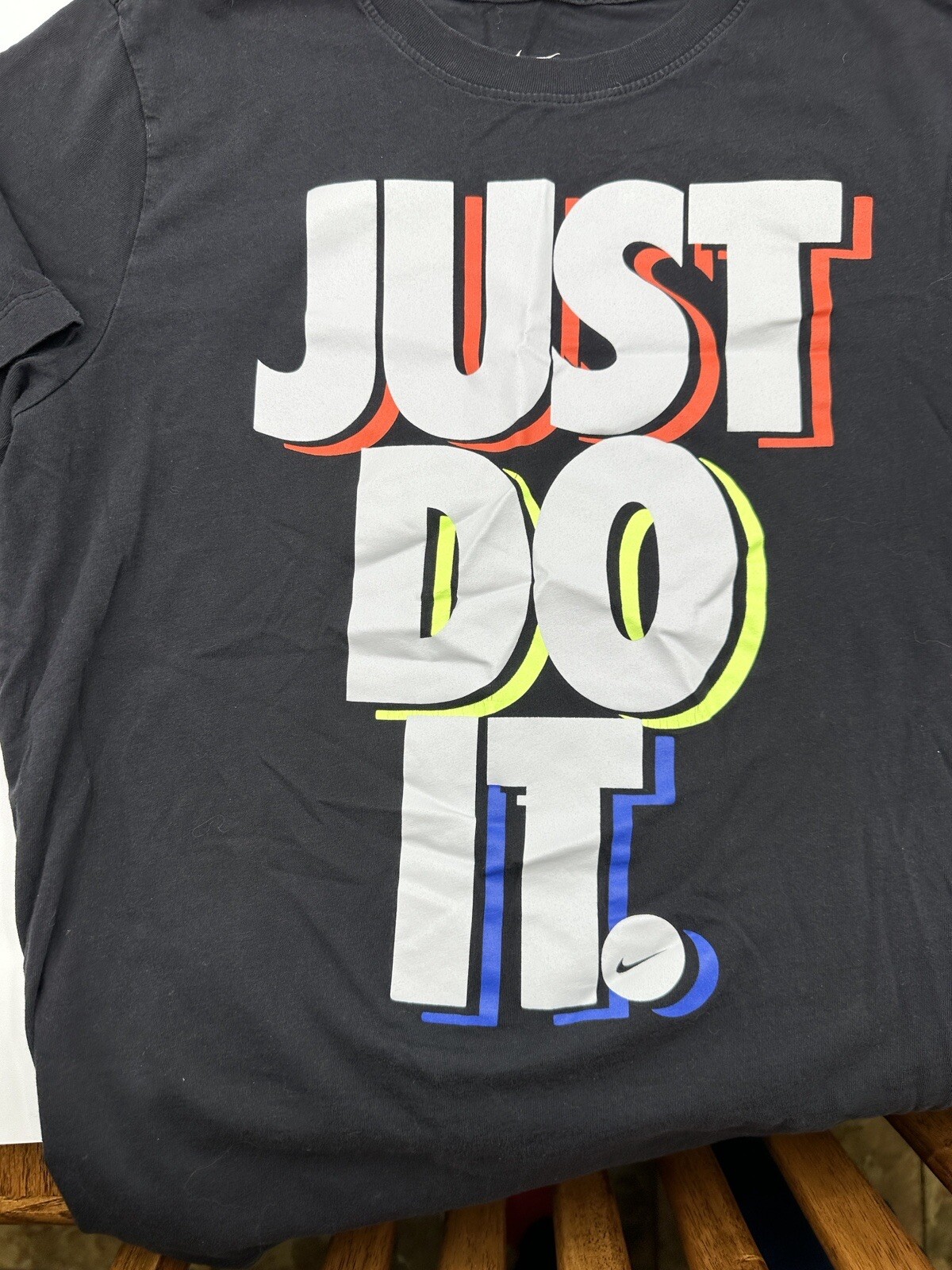 Nike Sportswear JDI Just Do It T Shirt Black Size Small | eBay