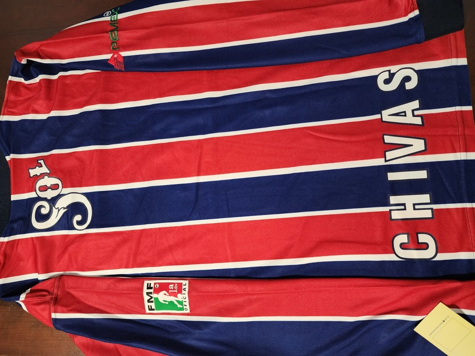Nike CHIVAS Rayadas de Guadalajara Retro 1997 Jersey Long Sleeve Nike ...